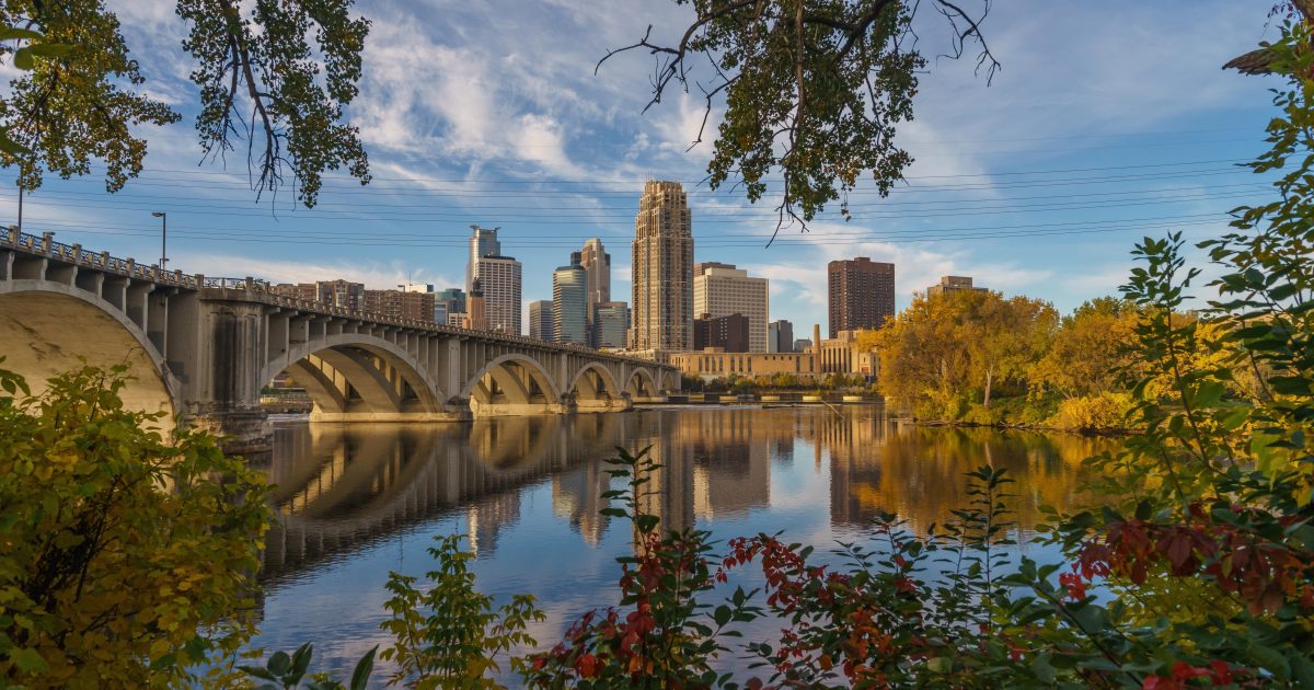 Maps for Driving, Skyways, Parking and Biking in Downtown Minneapolis ...