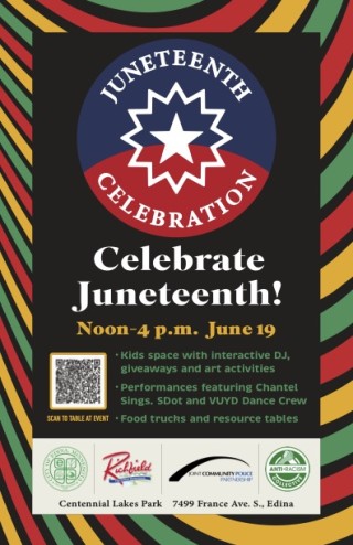 Celebrate Juneteenth at Centennial Lakes Park | Meet Minneapolis